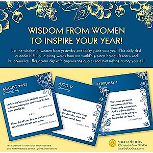 2024 Great Quotes From Great Women Boxed Calendar: 365 Days of Inspiration from Women Who Shaped the World (Daily Desk Gift for Her)