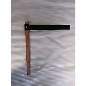 Shingle Froe Tool and Kindling Axe for Splitting Firewood,15in Premium Forged Blade Shingle Froe with 18in Wooden Handle, Froe Axe, Wood Froe Tool