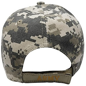 U.S. Army Star Logo Camo Camouflage Ball Cap Baseball Embroidered Hat
