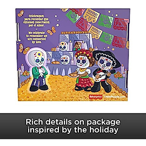 Little People Collector Día De Muertos Special Edition Set In A Display Gift Package for Adults & Kids, 3 Figures