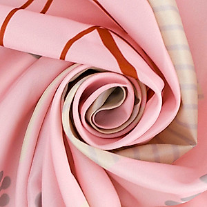 EOBTAIN Green Cactus Shower Curtain Flamingo and Western Succulent Plant with Flower on Pink Shower Curtain for Bathroom Tropical Jungle Polyester Fabric Bath Curtain with 10 Hooks 72x60 inches