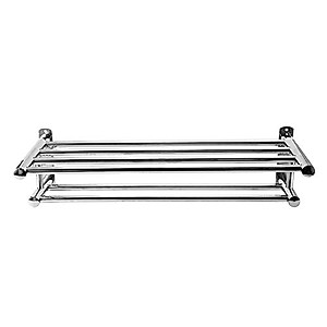 Syrisora U201 Stainless Steel Towel Rack Bathroom Shelf Storage Shelf