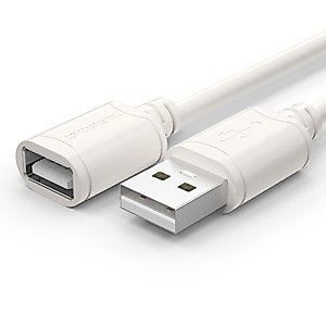 CHOSEAL USB Extension Cable 2.0 Male to Female Extender Data Cable for PC Keyboard Printer Mouse Computer (9.8ft/3m)…