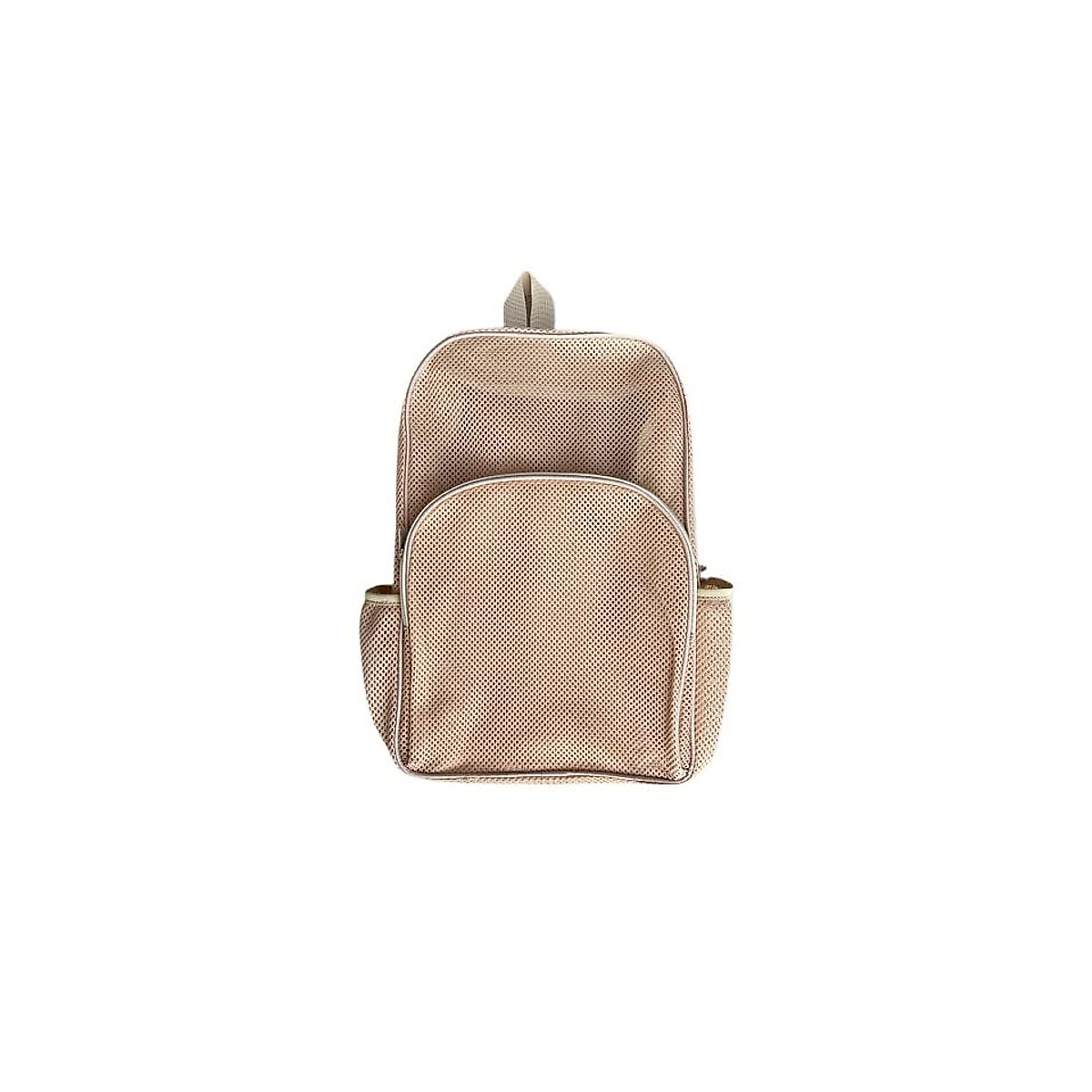 Mesh Swimming Pool Backpack (Tan)