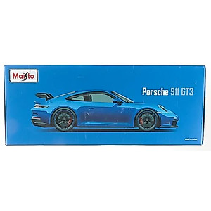 Maisto M36458 2022 Porsche 911 GT3 Super Car-1:18 Scale Cheong Die Cast, Blue