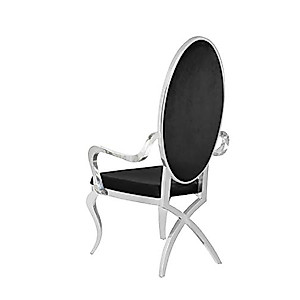 Best Quality Furniture SC66-A Chair, Black