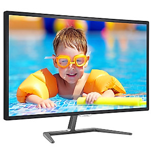 Philips 323E7QDAB 32-Inch Class IPS LED-Lit Monitor,1920x1080 Res, 5ms, 20M:1DCR, VGA,DVI,HDMI,USB, SPK (Renewed)
