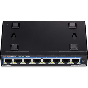 TRENDnet 8-Port Gigabit EdgeSmart Switch, TEG-S80ES, 8 x Gigabit Ports, 16Gbps Switch Capacity, Ethernet Network Desktop Switch, Managed Smart Gigabit Switch, Metal, Fanless ( RENEWED)