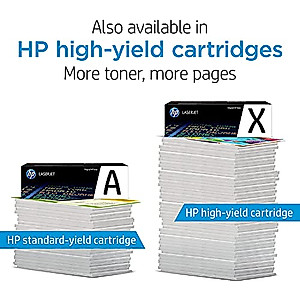 HP 414X Black High-yield Toner Cartridge | Works with HP Color LaserJet Enterprise M455dn, MFP M480f; HP Color LaserJet Pro M454 Series, HP Color LaserJet Pro MFP M479 Series | W2020X