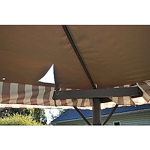 Garden Winds 2010 Living Home 10 x 12 Gazebo Replacement Canopy and Netting - RipLock 350