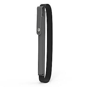 MoKo Case Holder for Apple Pencil (USB-C), Apple Pencil 1st/2nd Generation,Elastic Pocket Pouch Sleeve Detachable Cover for Apple Pen, Fit iPad Pro 11" / Pro 12.9" 2022/2021/2020/2018/2017, Space Gray