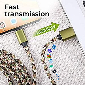 Fast Charger Cable for PS4 Controller-2pack 10ft Extra Long Micro USB Power Charging Cord for Sony Playstation 4,DualShock4,Xbox One,Kindle fire 7/8 Tablet,Samsung Galaxy S7 S6 Edge/J7 J3 Prime Pro.