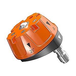 POHIR Adjustable Pressure Washer Nozzle Tip, 5 in 1 Quick Changeover Power Washing Nozzle with 1/4 Quick Connect, Pressure Washer Multi Nozzle Head 3600 PSI