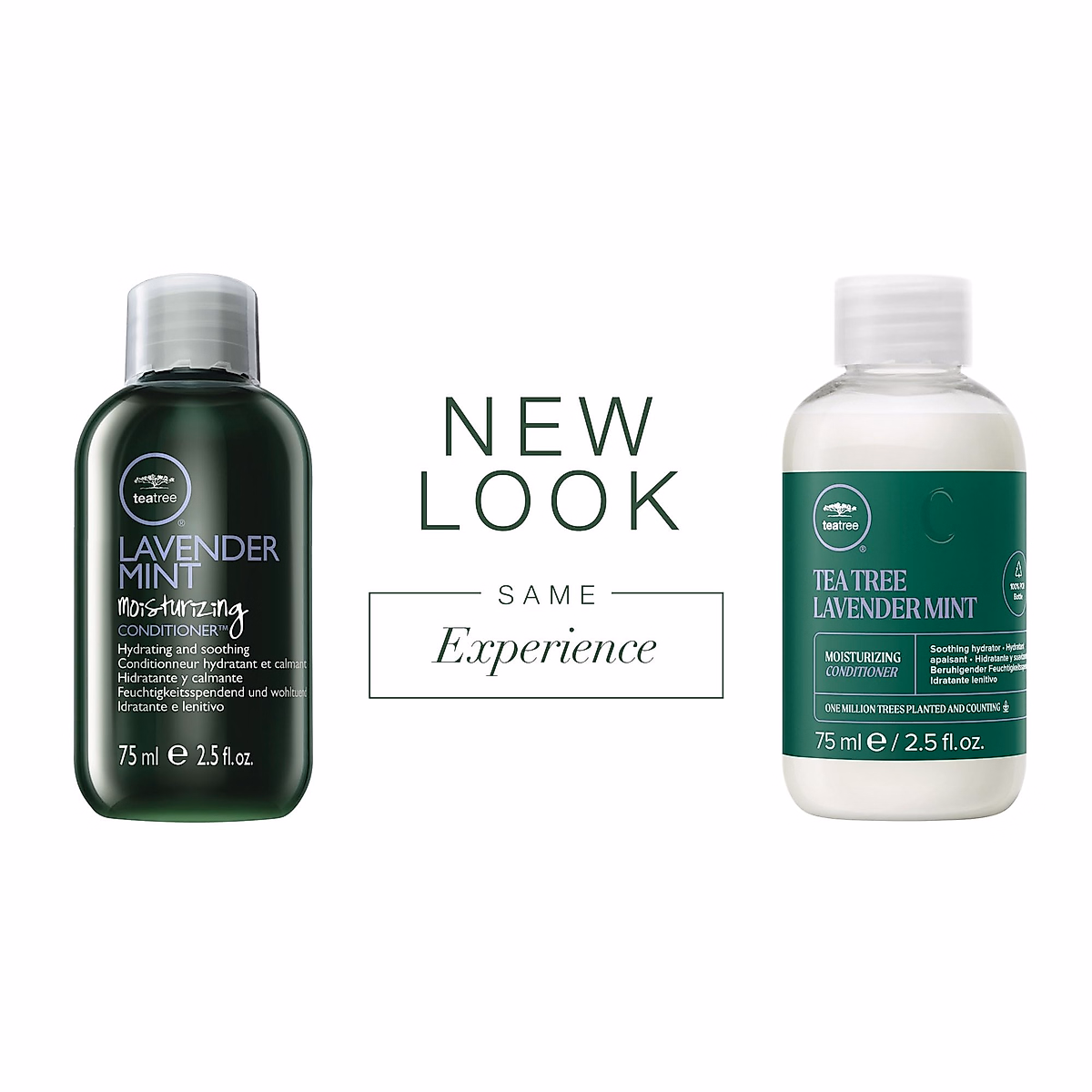 Tea Tree Lavender Mint Moisturizing Conditioner, Hydrates + Soothes, For Coarse + Dry Hair, 2.5 fl. oz.