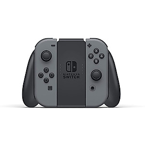 Nintendo Newest Switch with Gray Joy-Con - 6.2" Touchscreen LCD Display, 802.11AC WiFi, Bluetooth 4.1 - AllyFlex 128GB MemoryCard