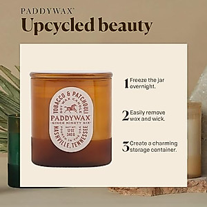 Paddywax Scented Candles Vista Collection Vintage Western Artisan Candle, 12-Ounce, Tobacco & Patchouli