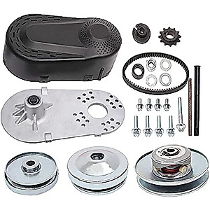 MOOSUN Torque Converter Go Kart Clutch Set 3/4 inch 12T #35 Chain