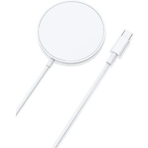 Magnetic Wireless Charger,15W Max Wireless Charging Pad,Compatible with MagSafe Charger for iPhonee 13/13 Mini/13 Pro/13 Pro max/iPhonee 12/12 Mini/12 Pro/12 Pro max/AirrPods pro (No Adapter)
