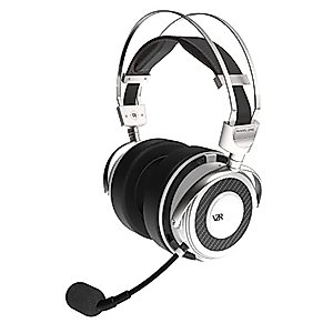 VZR Model One Gaming Headset – 3D Audio for First-Person Shooter/FPS Gaming, Patented CrossWave™ Spatial Audio, Removable Noise-Canceling Mic, 3.5mm Wired, Ultra Low Latency, All Day Comfort