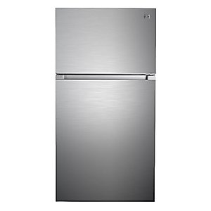Kenmore 33 in. 20.4 cu. ft Capacity Refrigerator/Freezer with Full-Width Adjustable Glass Shelving, Humidity Control Crispers, Ice Maker, ENERGY STAR Certified, Fingerprint Resistant Stainless Steel