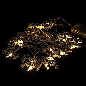 OSALADI 1 Set Iron Zebra String Lights Zebra Necklace Owl Garden Statue Desk Lamp Led Tropical Fairy Light Zoo Party Decorations Hanging Light Dinosaur Trash Can Wrought Iron Decorate
