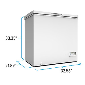 Avanti CF7F0W CF7F 7.0 cu. ft. Garage Ready Chest Freezer​, in White