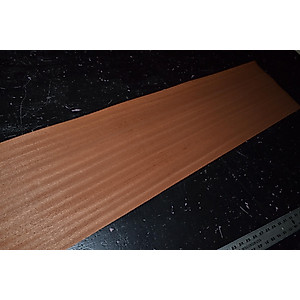 Sapele Raw Wood Veneer Sheet 11.5 x 46 inches 1/42nd