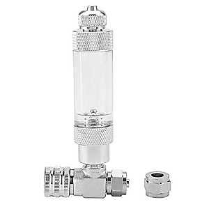 Aquarium CO2 Bubble Counter Needle Check Valve Bubble Counter Fish Tank Accessory(04)