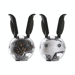 Chef'n Mini Magnetic PepperBall and SaltBall Set (Black),101-033-001