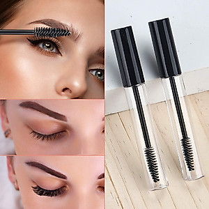 100Pcs Empty Mascara Tube with Eyelash Wand 10ml Eyelash Cream Container Bottle By suoundey
