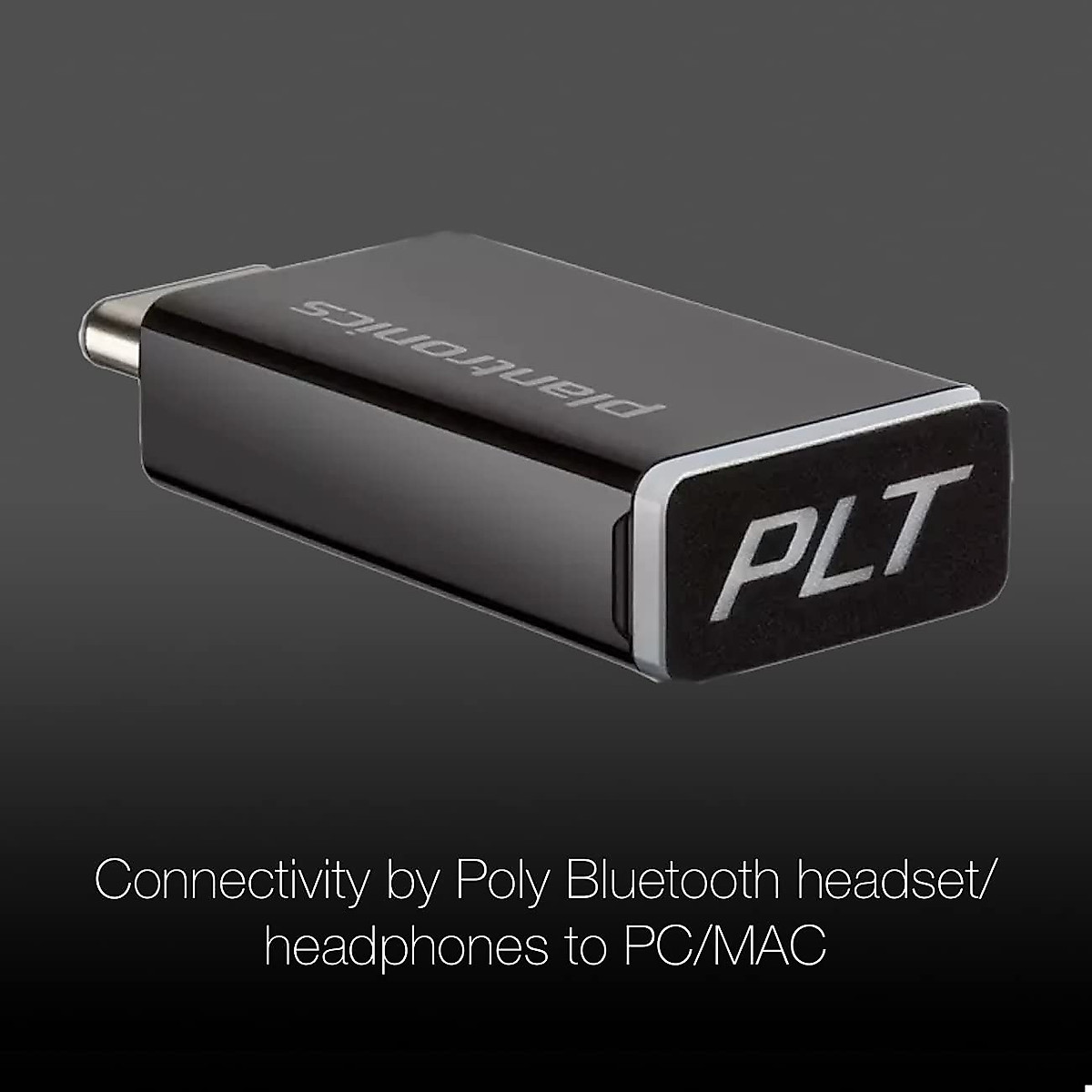 Poly BT600 USB-C Bluetooth Adapter Dongle - 211249-01 - GTW Bundle with Microfiber Cloth - Compatible with PC/Mac