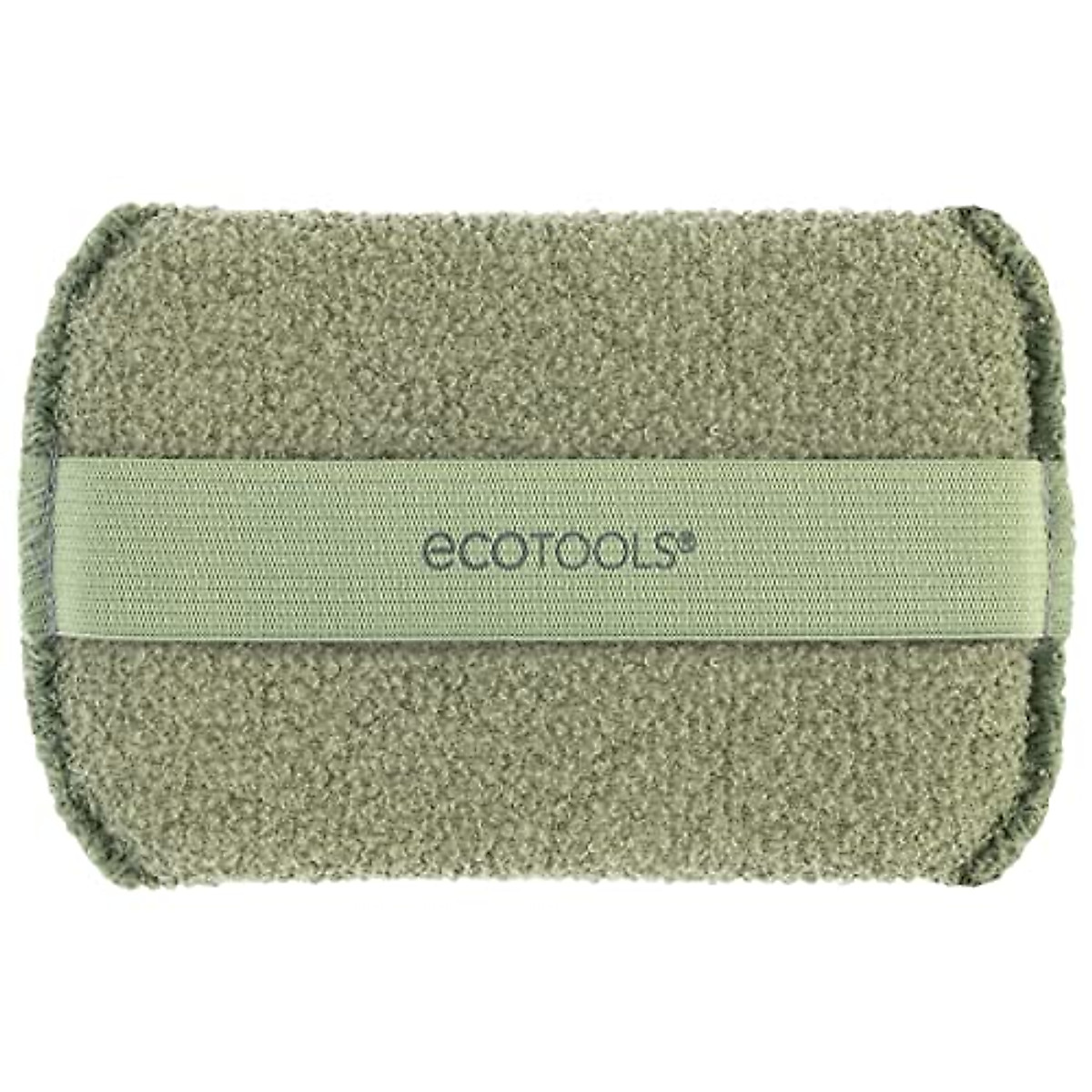 EcoTools Exfoliating Body Buffer, For Body Cleansing, Removes Dead Skin, Moderate Exfoliation, Bath & Shower Accessory, Designed With Strap, Sustainable & Vegan Body Scrubber, 4 Count