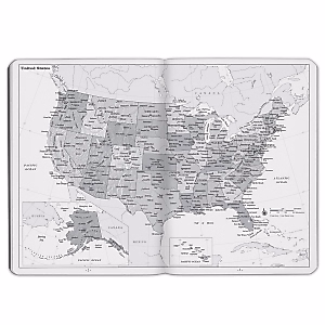 Harbor Desk Weekly Planner 2024 - Metallic Rose Gold - 8x5.5"