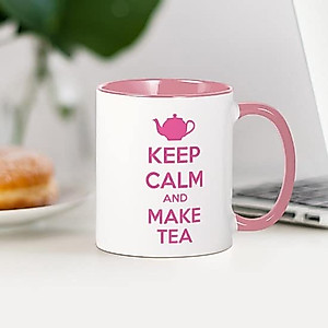 CafePress Keep Calm And Make Tea Mug Ceramic Coffee Mug, Tea Cup 11 oz