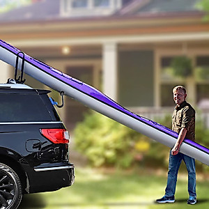 Dolibest Kayak Roller, Boat Roller Loader with Heavy-Duty Suction Cups, Kayak Loader Assist System for Mounting Kayaks and Canoes to Car Tops, Load up to 260 lbs