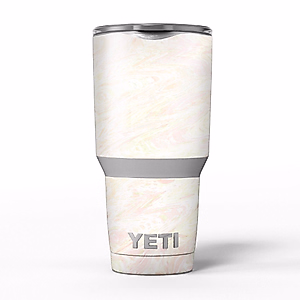 Design Skinz Slate Marble Surface V23 - Skin Decal Vinyl Wrap Kit Compatible with The Yeti Rambler Cooler Tumbler Cups