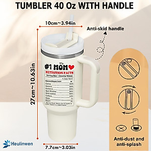 You Are A Really Really Great Mom, Gifts for Mother from Daughter Son Husband, Funny Mom Tumbler with Handle 40oz, New Mommy Gifts for Women, Best Moms Gift for Birthday Mothers Day