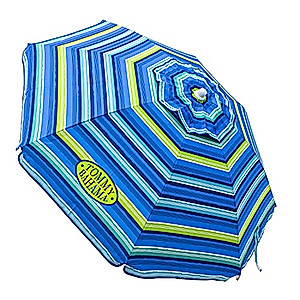 Tommy Bahama 6' UPF 50+ Tilt Beach Umbrella with Wind Vent