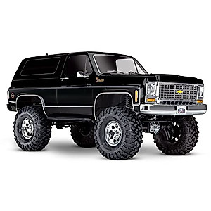 Traxxas 820764BLK Trx-4 Scale And Trail Crawler Wit