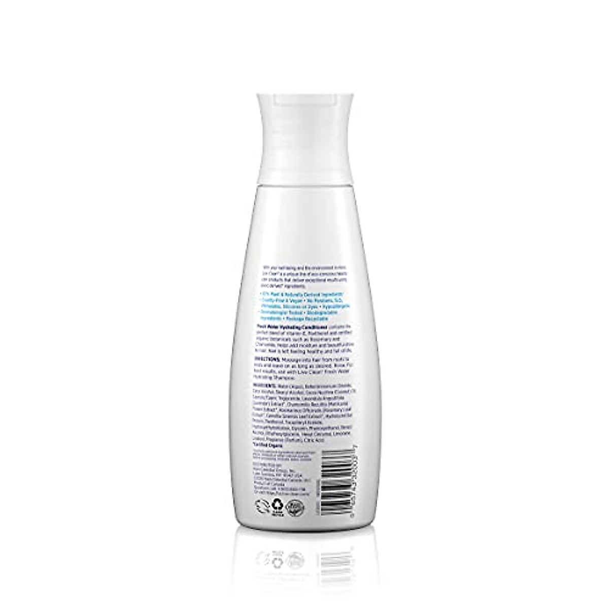 Live Clean Conditioner, Hydrating Fresh Water, 12 Oz