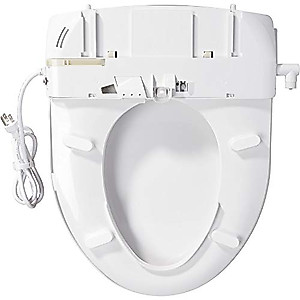 Bemis B1980NL 000 Renew Plus Heated Bidet Cleansing Spa with Warm Air Dryer, 3 Wash Functions and iLumaLight Night Light, ELONGATED, White