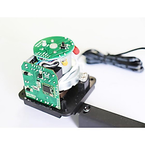 UJV Ufairy WiFi 3rd Generation Smart Water Valve Shutoff Manipulator Domotique Valve Controller Compatible with Alexa Google No Hub Required Black 31x15x75cm GR-W-105