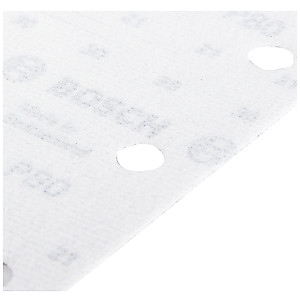 Bosch 2609256A89 Sanding Sheet Set for Orbital Sanders (10-Piece)