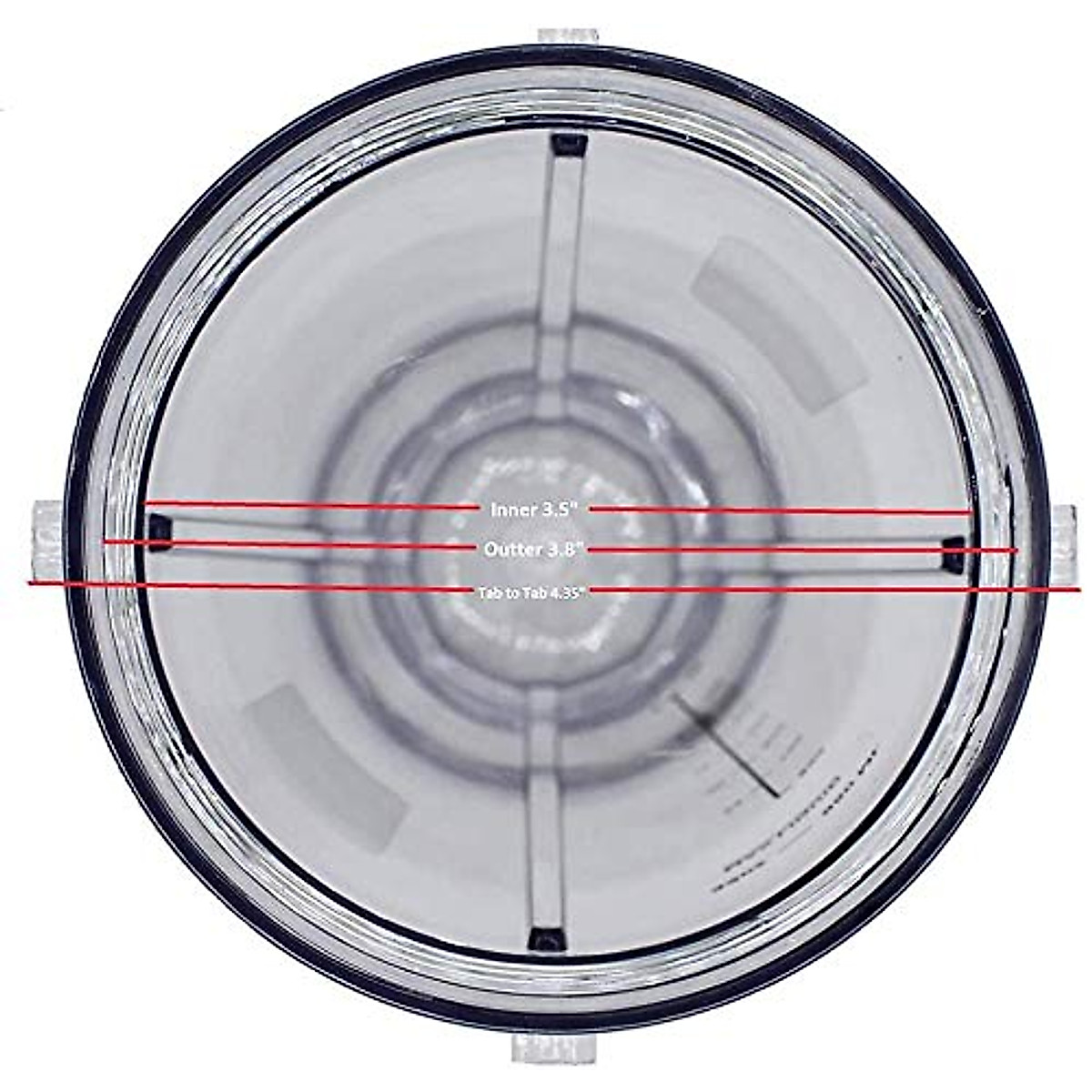 Bidihome Blender Cups for Ninja Blender, 18OZ Cup with Sip & Seal Lids Compatible with 900w 1000w Nutri Ninja Blender Auto iQ series (2 Pack)