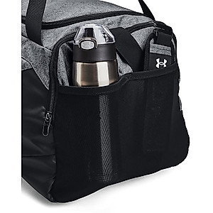 Under Armour Unisex-Adult Undeniable 5.0 Duffle , Pitch Gray Medium Heather (012)/Black , Small