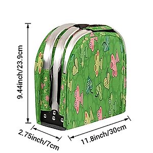 Tavisto Childish Frog Versatile and Durable Reusable Grocery Tote Bag - Spacious and Foldable with Fun Print Designs - Perfect for Shopping, Picnics, and Storage