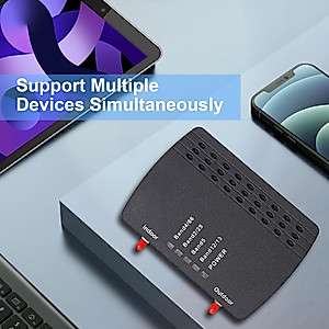 Btcellup Cell Phone Booster for Home,Up to 2,500 Sq Ft, Cell Phone Signal Booster for 5G 4G& LTE with Verizon, AT&T, T-Mobile & All U.S Carriers Work on Band 66/2/4/5/12/13/17/25 ，FCC Approved