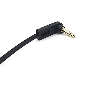 Kework 3.5mm Audio Cable, 2-Pack 15cm 1/8" 3.5mm TRS Male to TRS Male Stereo Jack Audio Cable AUX Cord for Headphone, Car Stereo, Home Stereo and More (Single Angle)