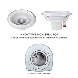 Brio CL500 Commercial Grade Hot and Cold Top Load Water Dispenser Cooler - Essential Series