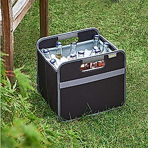 meori Party Bowl & Wash Insert for Small & Large Foldable Boxes Accessory, Grey